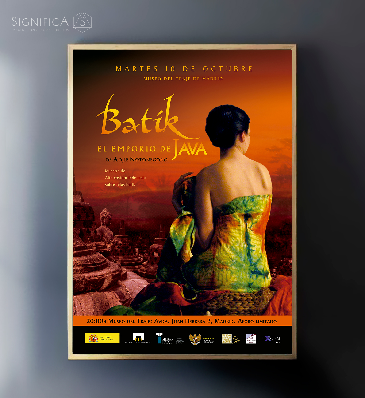 «Batik el imperio de Java», Embajada de Indonesia en el Museo del Traje ...